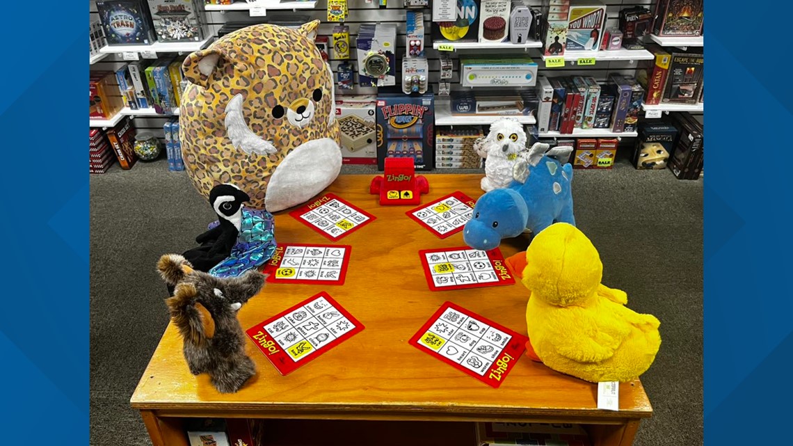Grand Haven toy store hosts 'stuffy sleepover' | wzzm13.com
