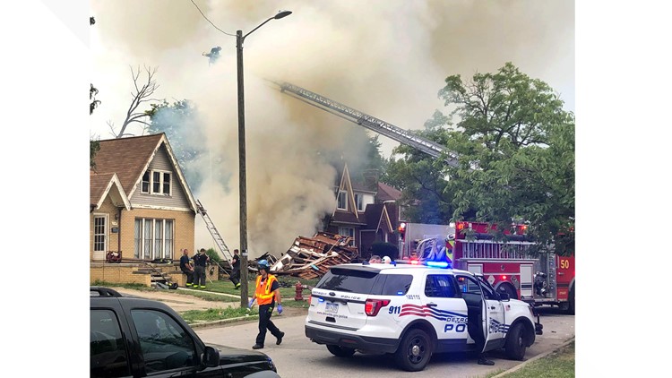 House explodes on Detroit's eastside; no injuries reported | wzzm13.com