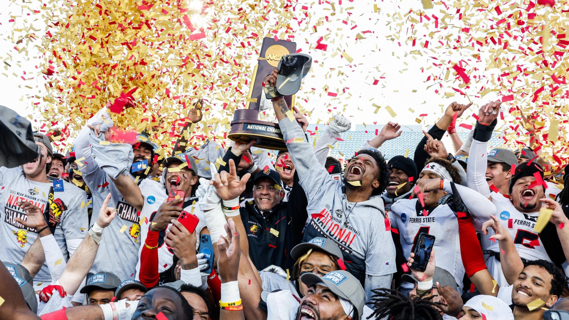 Ferris State football wins national title for third time in last four ...