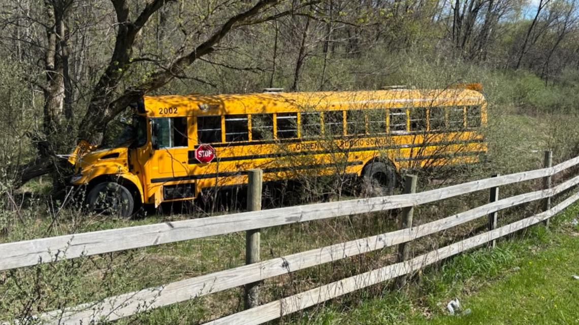 Greenville school bus crash injures 7 in Spencer Township | wzzm13.com