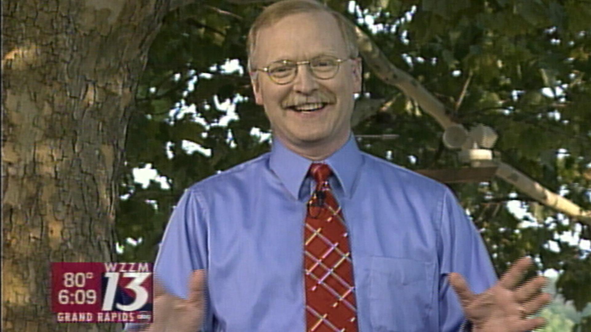 George Lessens throughout the years at WZZM | wzzm13.com