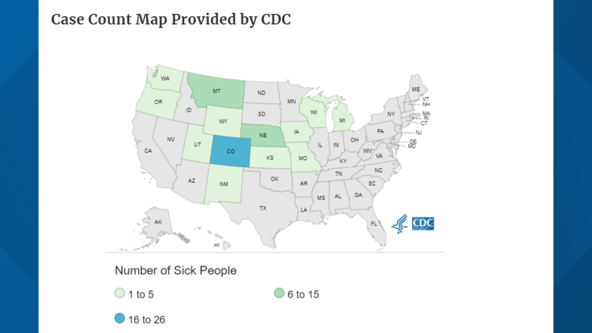 CDC: 2 Michiganders ill from deadly E. coli outbreak | wzzm13.com