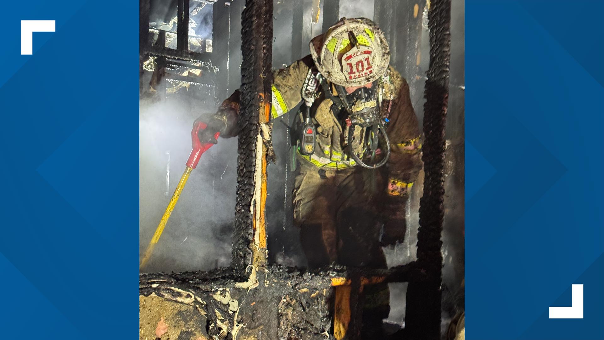 No one injured in Bangor Township house fire | wzzm13.com