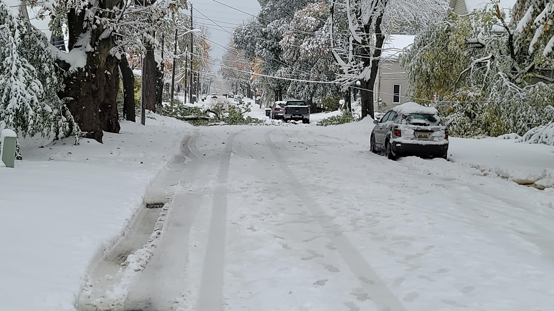Thousands without power in Muskegon after snowfall | wzzm13.com