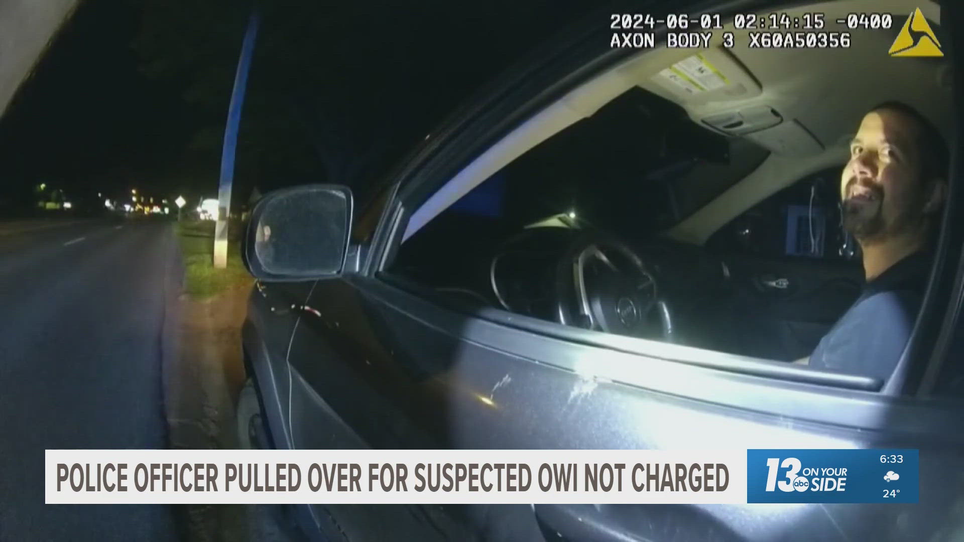 Body, dash cam video shows off-duty Ludington officer swerving, running ...