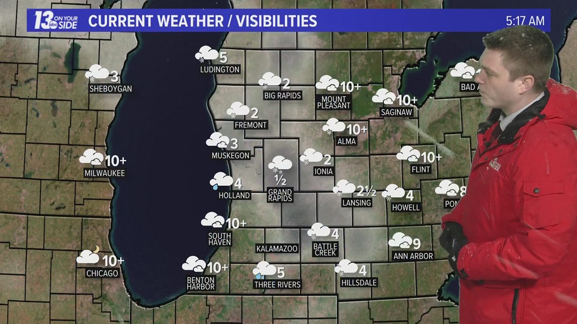 13 On Your Side Forecast: Rain & Snow Return Monday | wzzm13.com