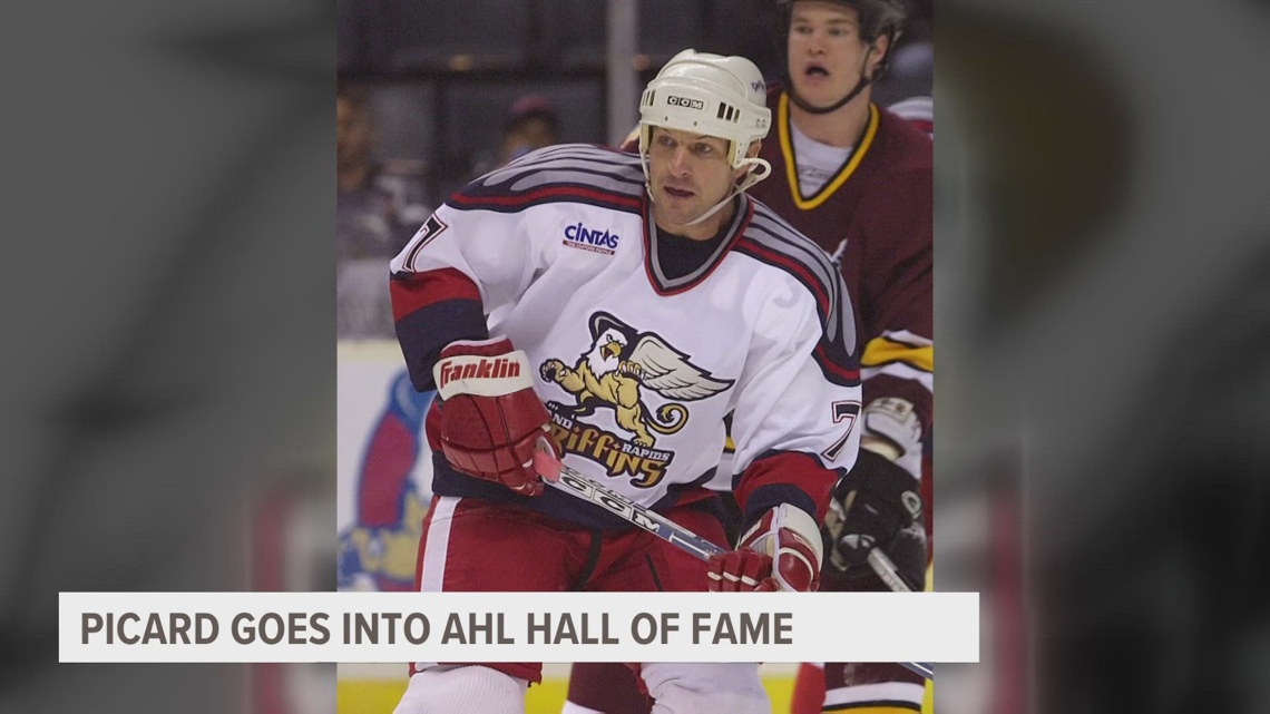 Griffins legend Michel Picard inducted into AHL Hall of Fame | wzzm13.com