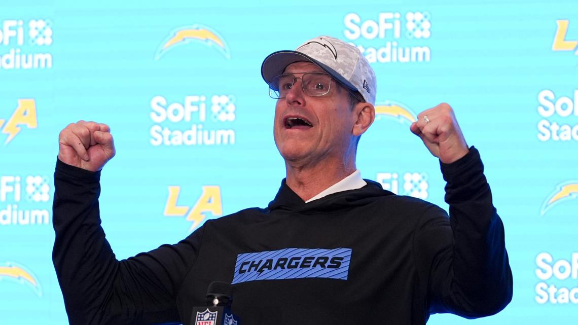 Jim Harbaugh set to face older brother on Monday Night Football ...