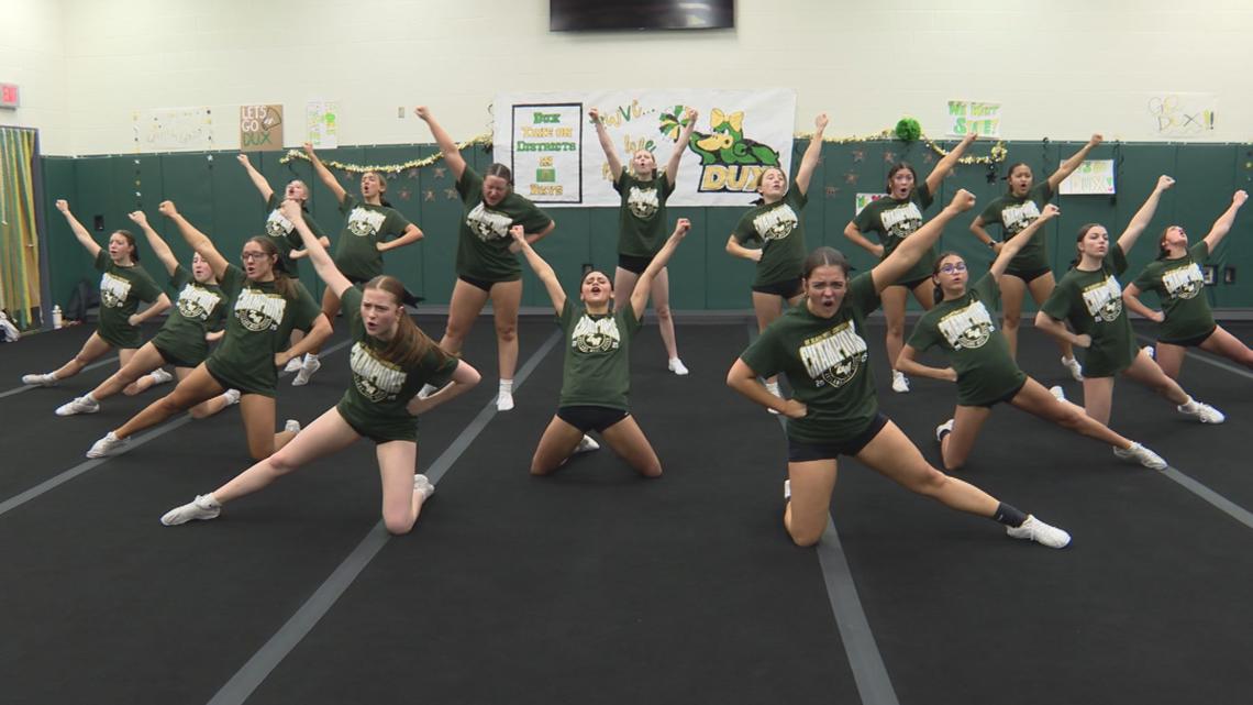 Zeeland West competitive cheer team headed to state finals for the ...