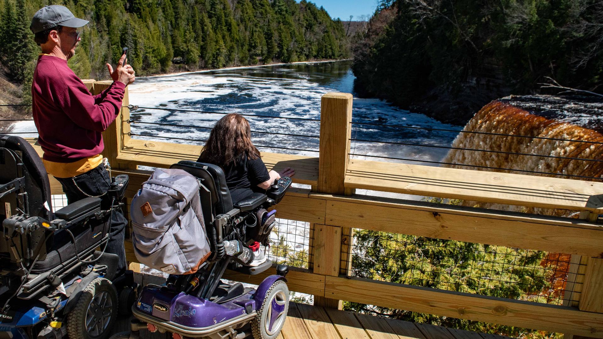 1,100-foot accessible boardwalk gives visitors up-close view of ...