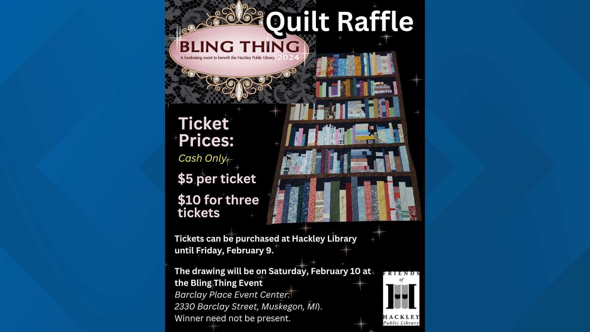 Jewelry sale at Hackley Public Library's Bling Thing | wzzm13.com