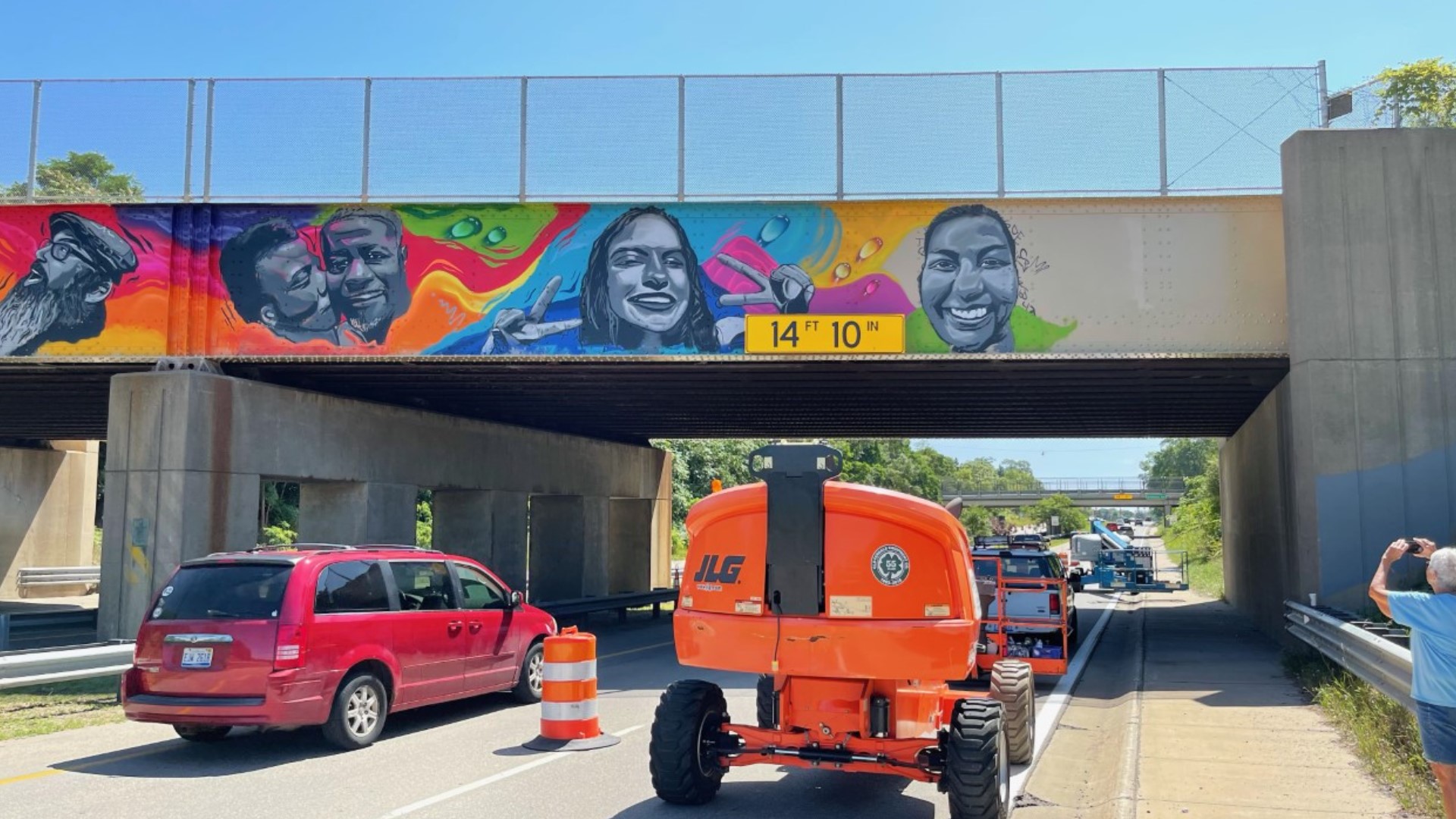 Muskegon railroad bridge murals completed; here's where you can see ...