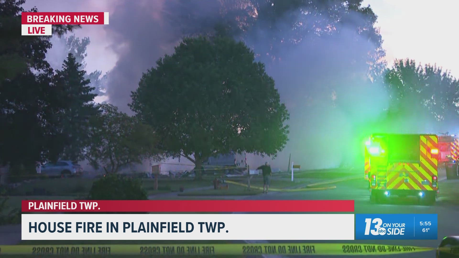 No one injured in explosion, fire at Kalamazoo home | wzzm13.com