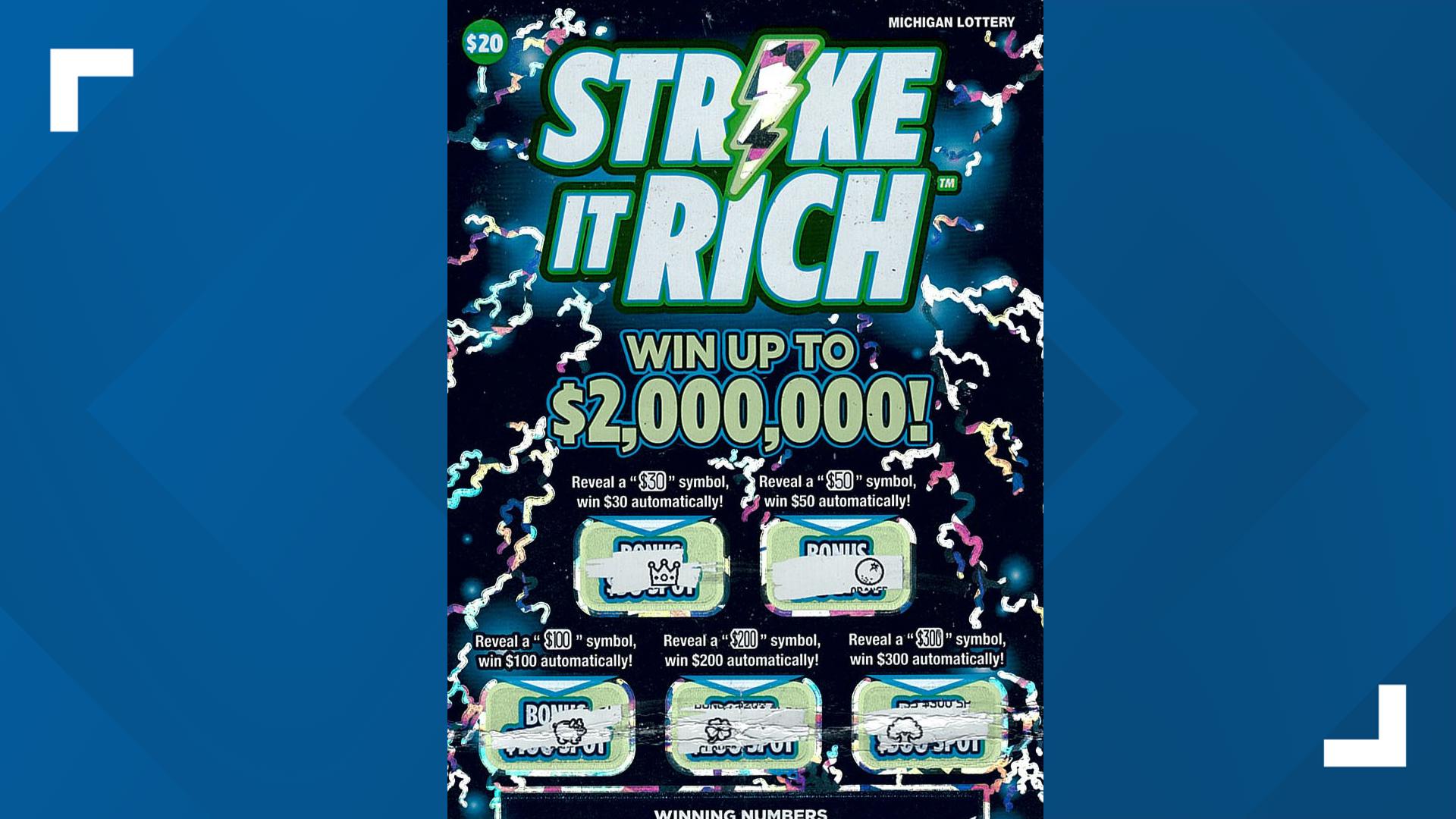 Oakland County woman wins $2 Million Michigan Lottery prize | wzzm13.com