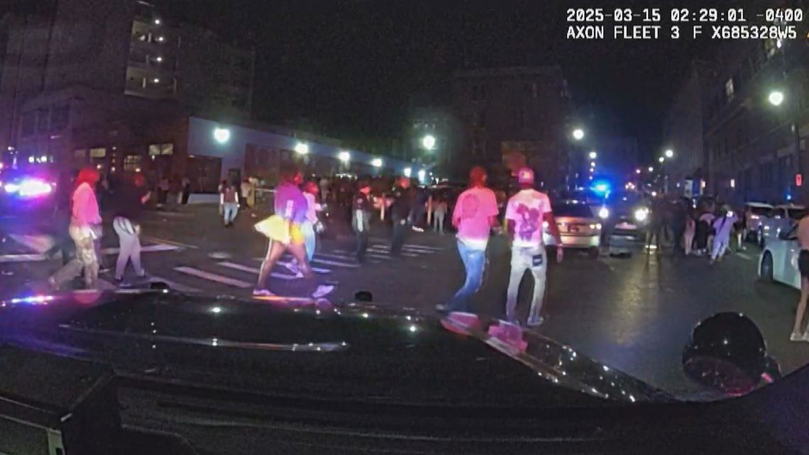 Grand Rapids police handle unruly St. Patrick's Day crowd | wzzm13.com