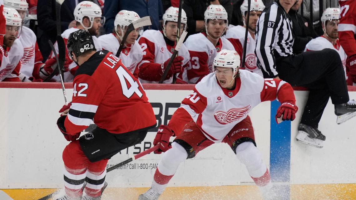 Larkin shines as Red Wings defeat Devils 5-2 | wzzm13.com