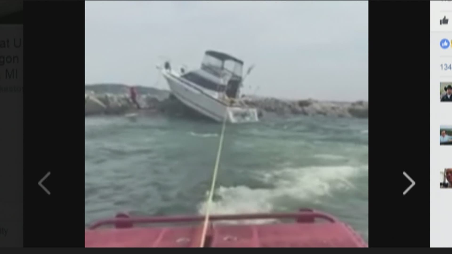 Man jailed after running boat into break wall | wzzm13.com