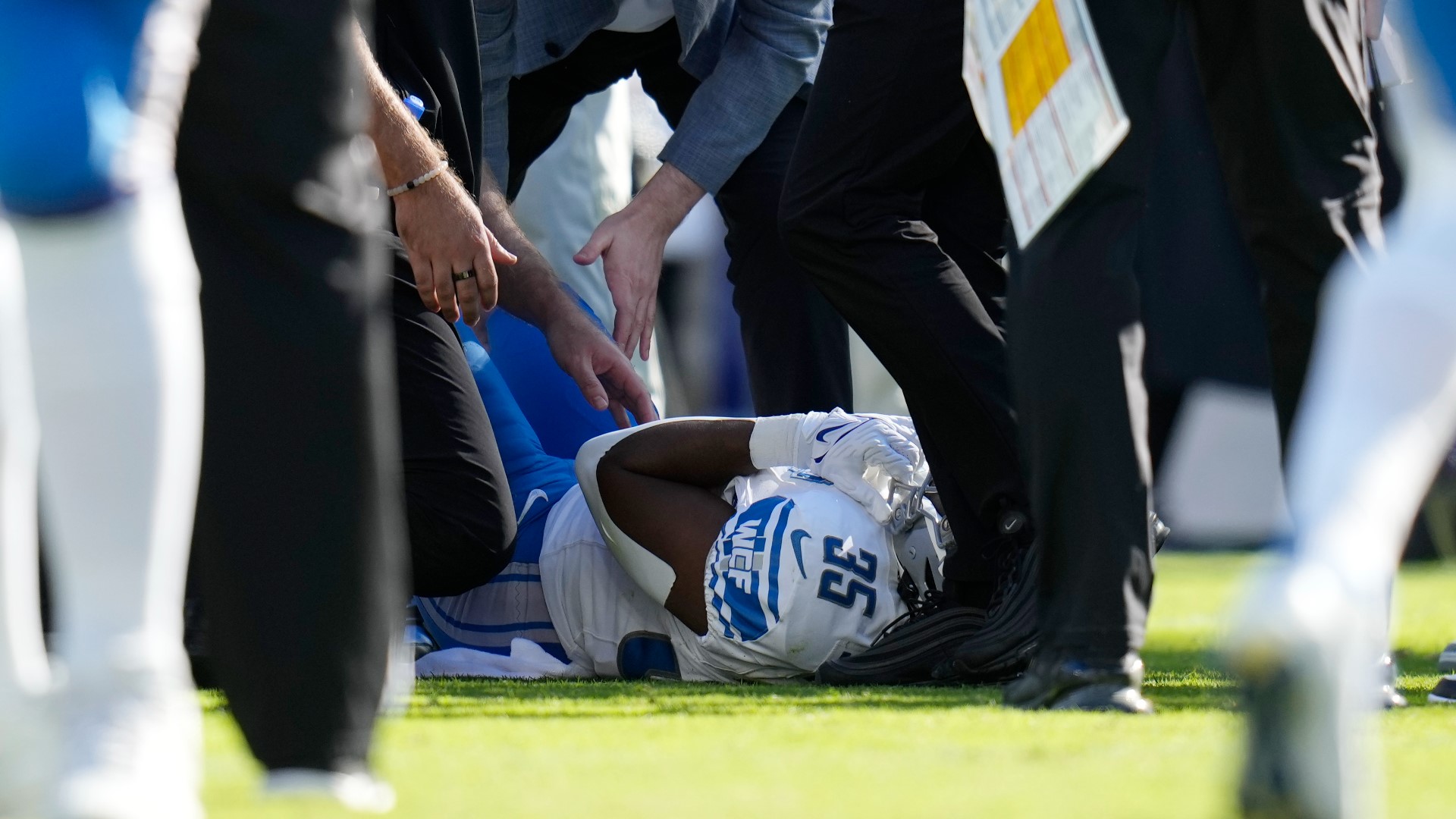 Lions kick returner Mohamed Ibrahim suffers hip injury | wzzm13.com