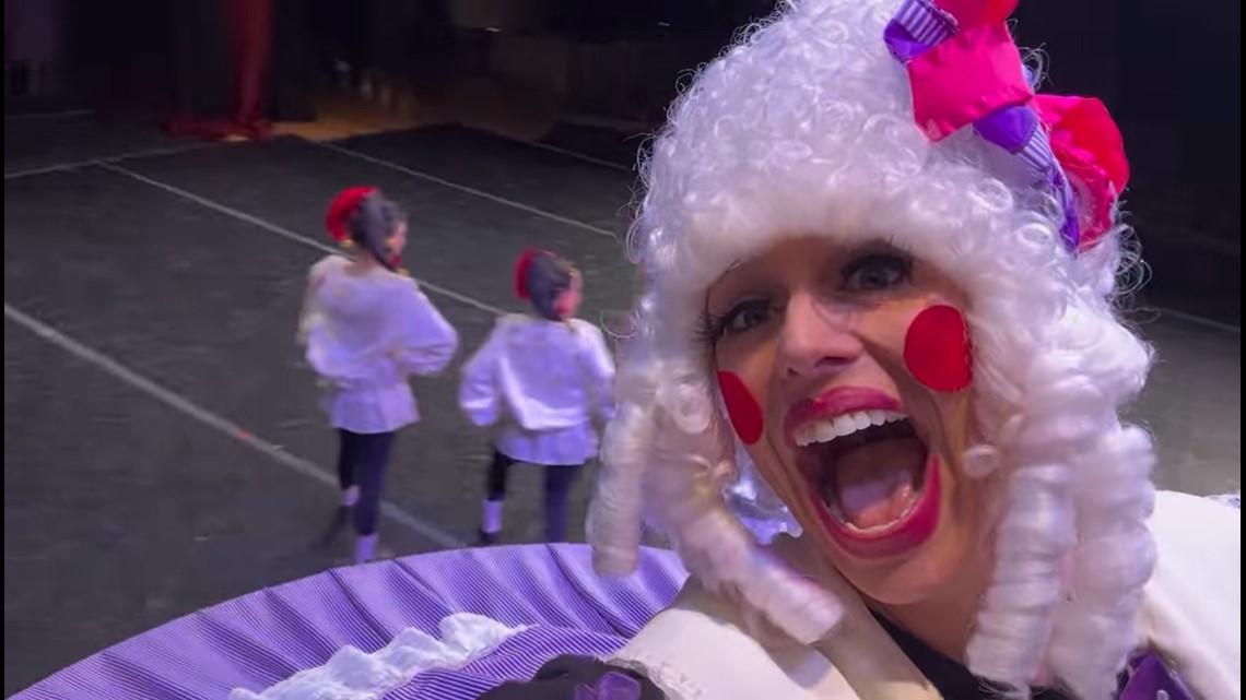 Watch Meredith TerHaar as The Nutcracker's Mother Ginger | wzzm13.com