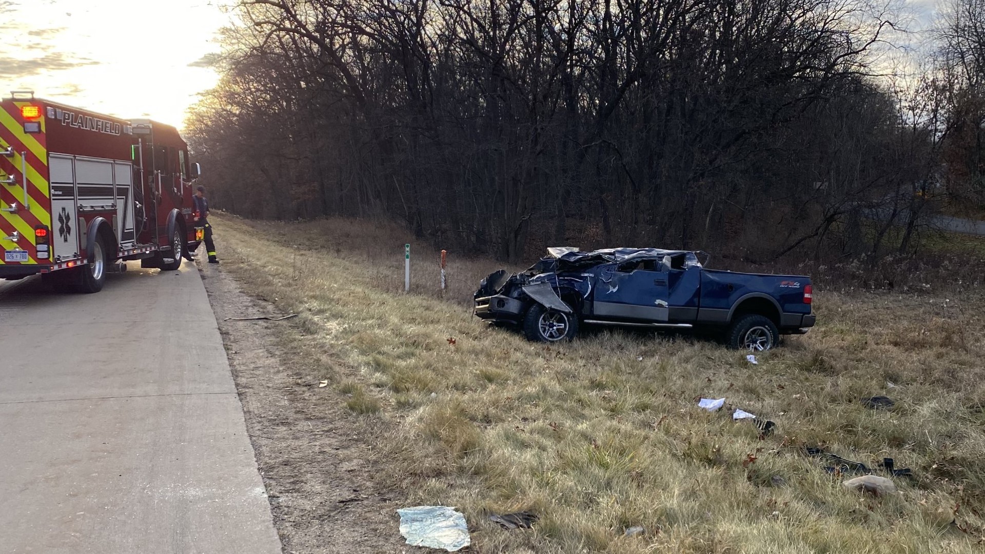 Rockford pickup truck driver dies from injuries in rollover crash ...