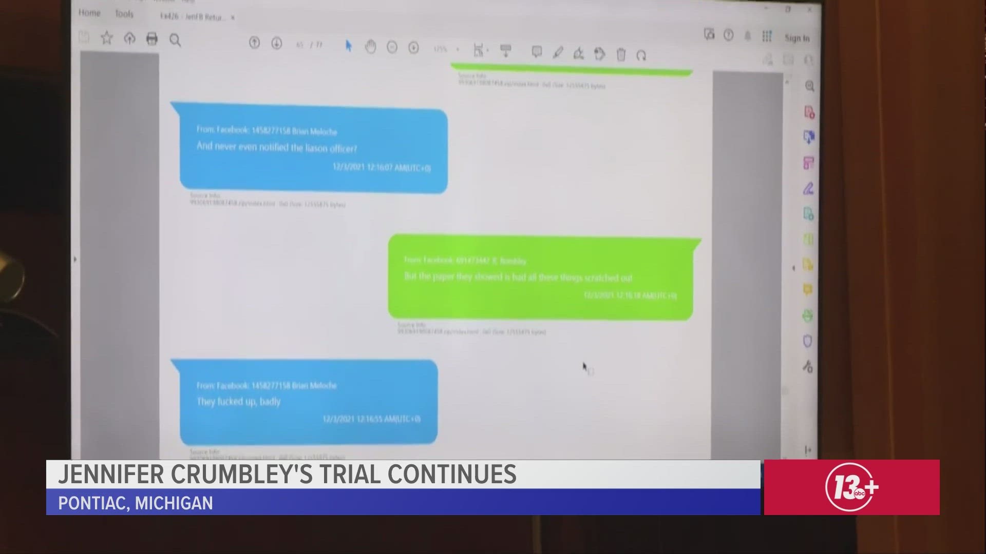 'We're on the run' | Jennifer Crumbley's deleted messages the day of ...