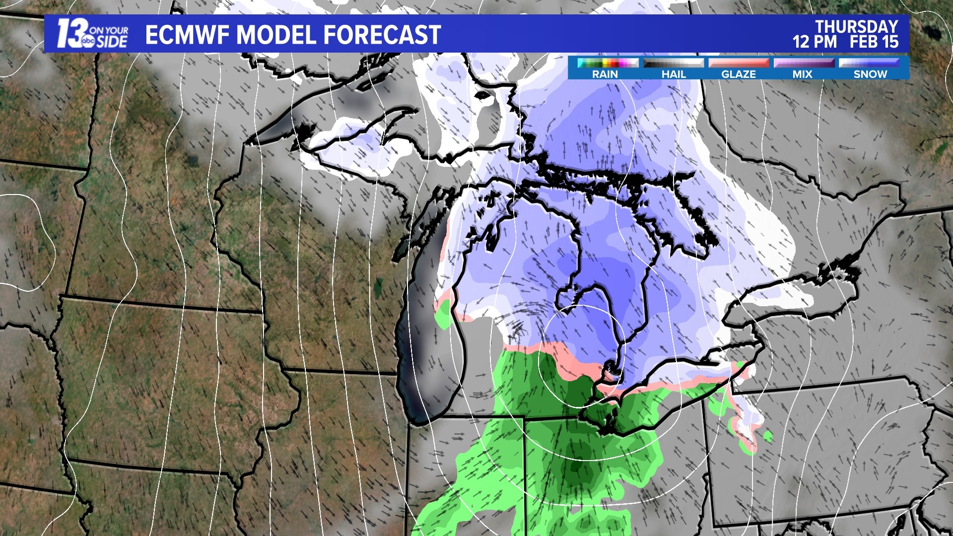 Snow returns to West Michigan. Here's how much, and the timing | wzzm13.com