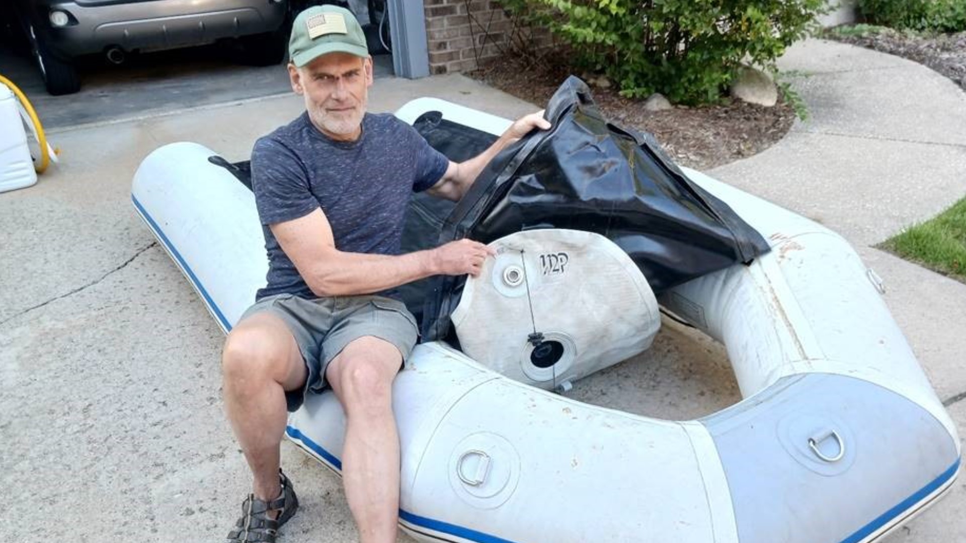 An inside look at Jim Dreyer's post-Lake Michigan swim attempt | wzzm13.com