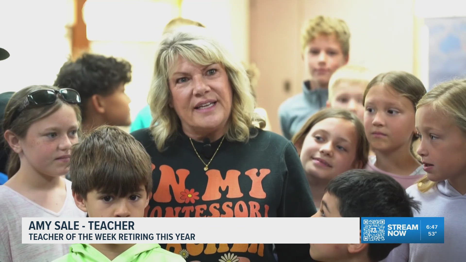 Teacher of the Week retiring after 30 years with the same school she ...
