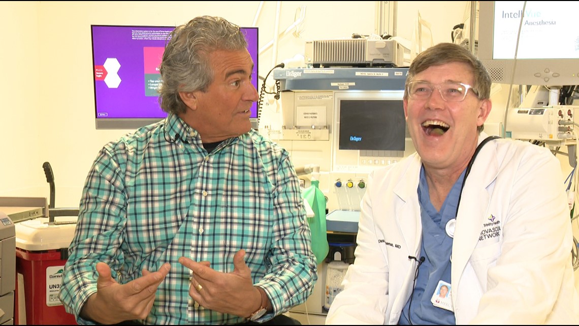 Cardiologist saves friend's life from 'widowmaker' heart block | wzzm13.com