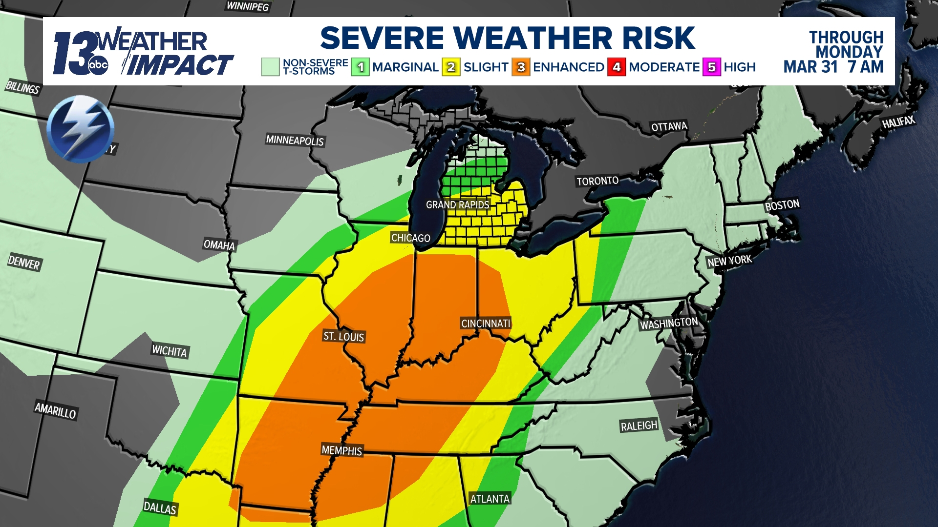 Tracking severe weather in West Michigan | Weekend storm timing & impacts | wzzm13.com