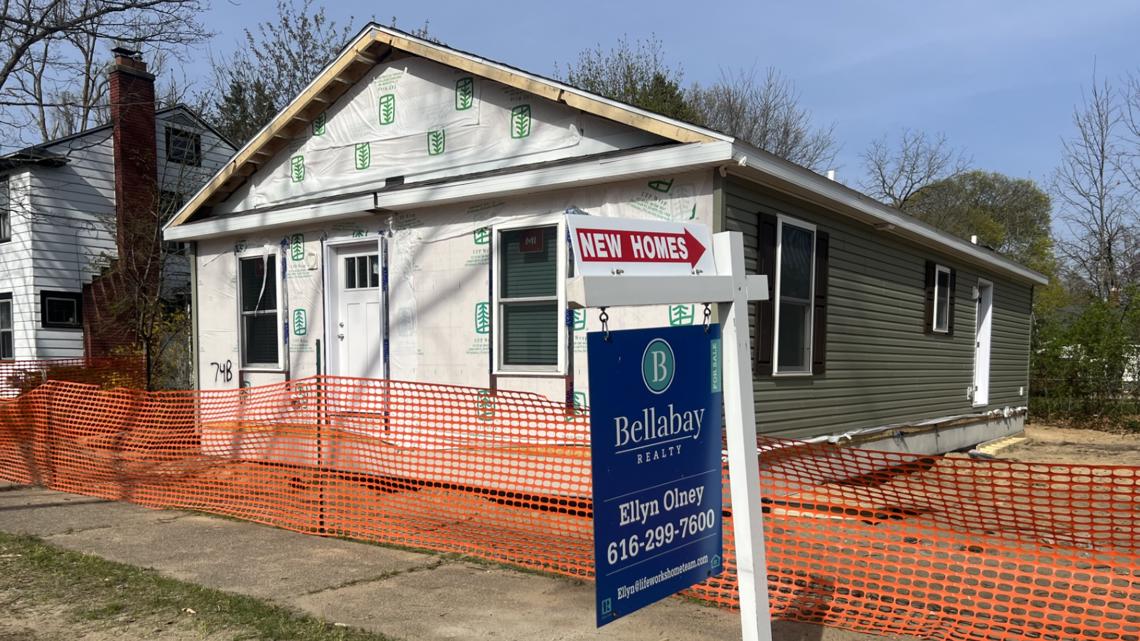 Green Rabbit builds 30 affordable homes in Muskegon | wzzm13.com