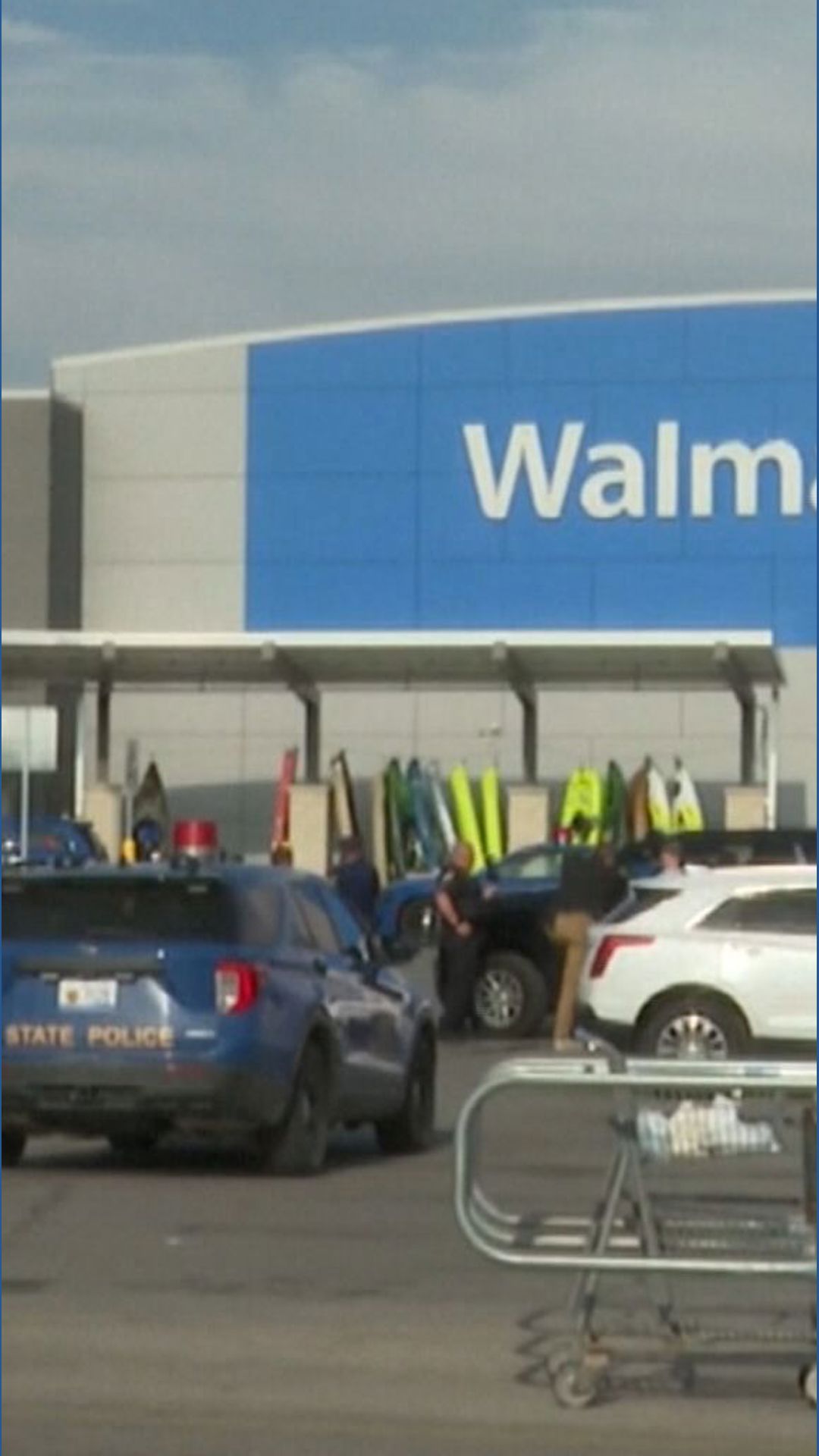 Survivor recalls Walmart stabbing: Security video released | wzzm13.com