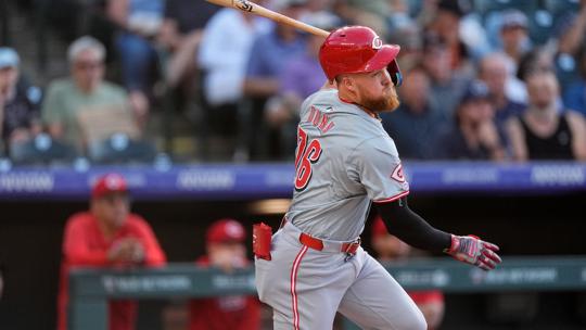 Saugatuck graduate Blake Dunn scores a run during Major League debut ...