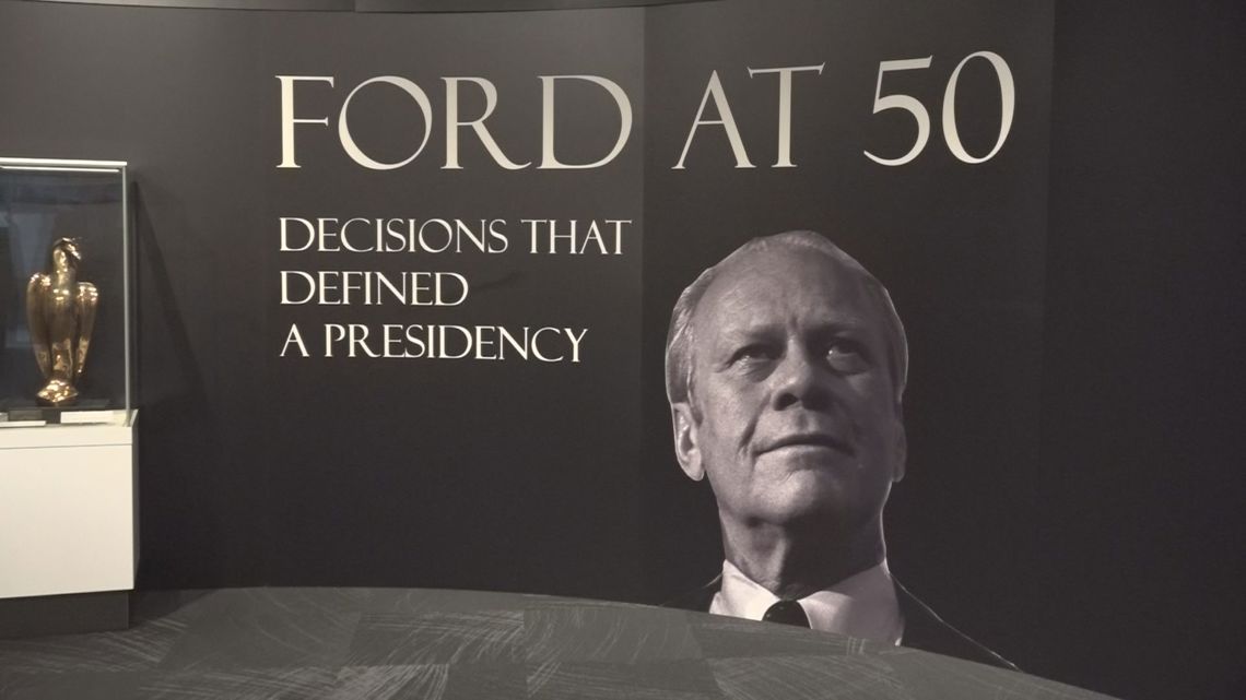 New museum exhibit honors 50 years since President Ford took office ...