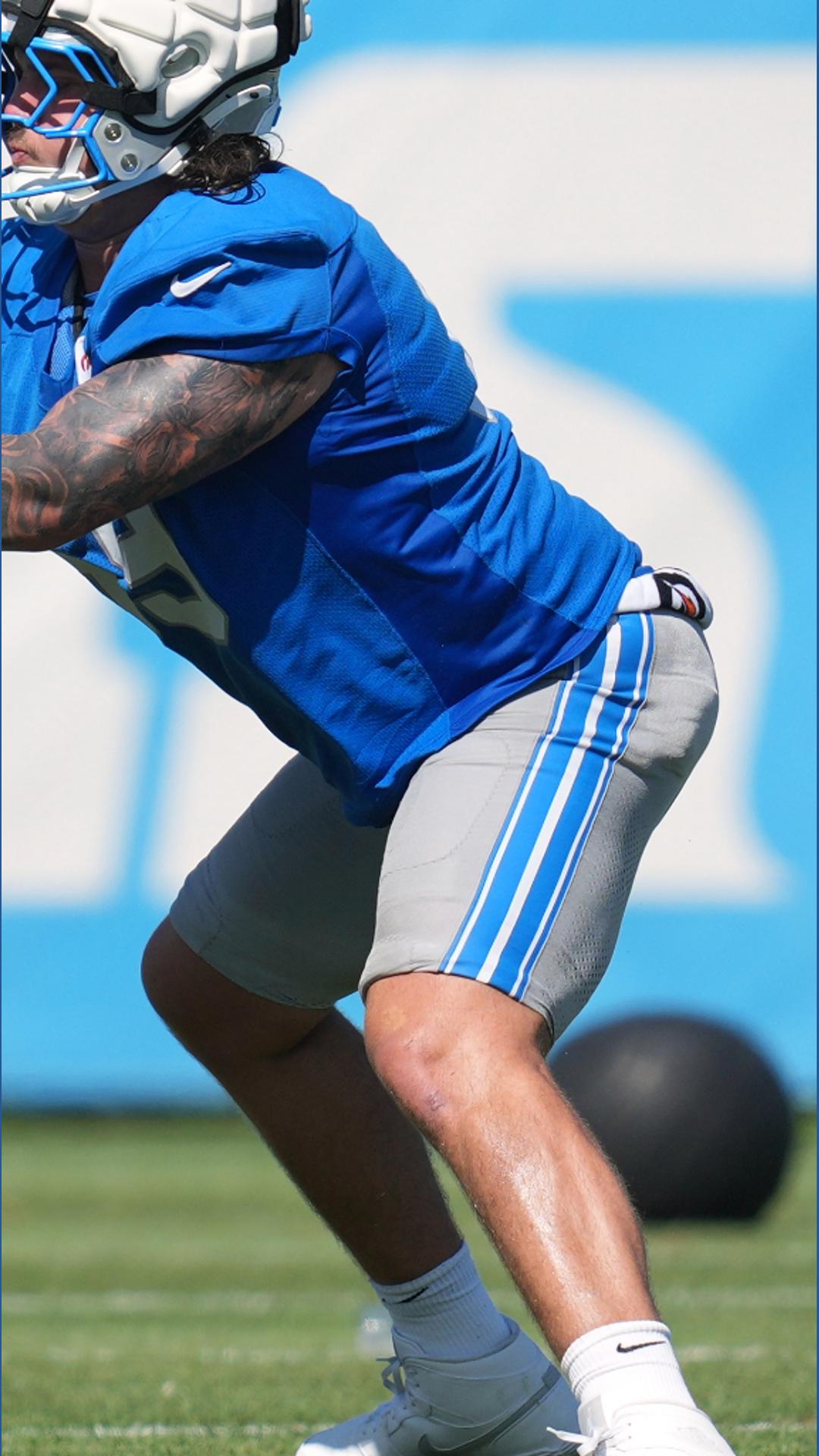 Detroit Lions offensive line is a work in progress a year after being ...