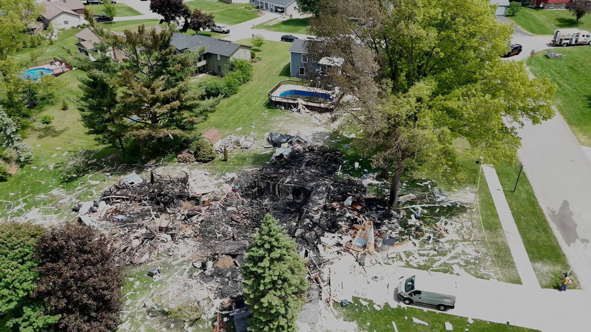 Ring camera footage captures massive explosion that leveled Plainfield ...