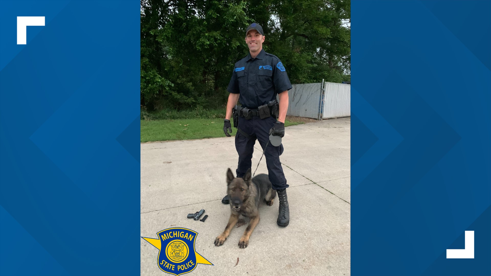 MSP Marshall Post grieving loss of K9 | wzzm13.com