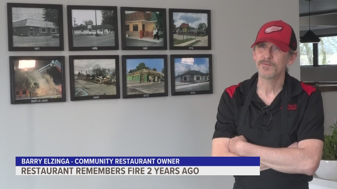 Zeeland restaurant owners thankful to rebuild, reopen after fire ...