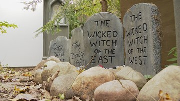 Woman turns Comstock Park house into haunted fairy tale display for ...