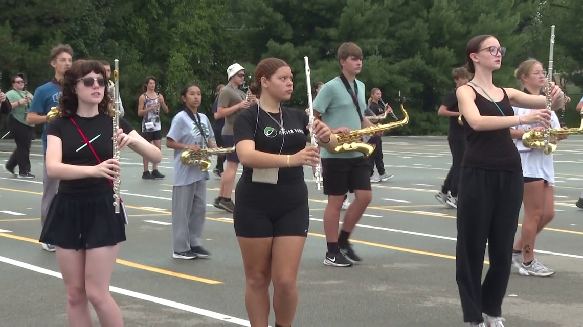Jenison High gears up for 39th annual marching band invitational ...
