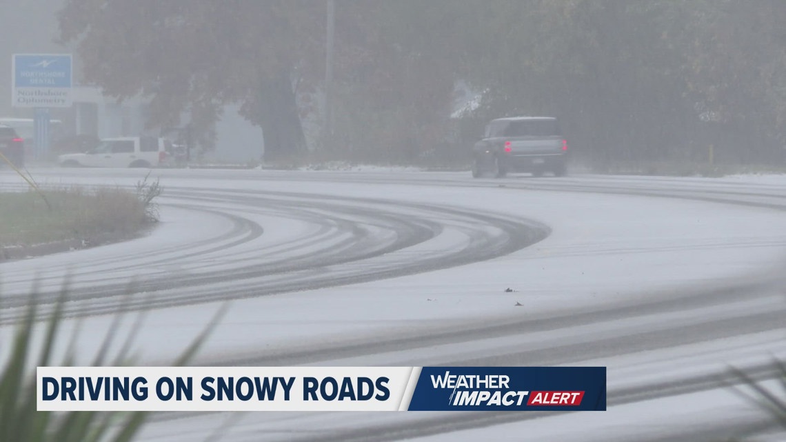 Road commission urging drivers to be careful as impactful snow hits West Michigan | wzzm13.com