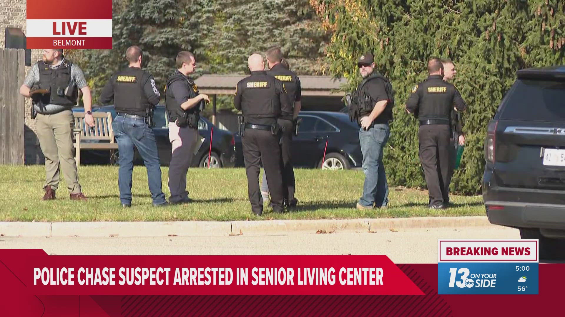Man In Custody After Leading Deputies On High Speed Chase Barricading