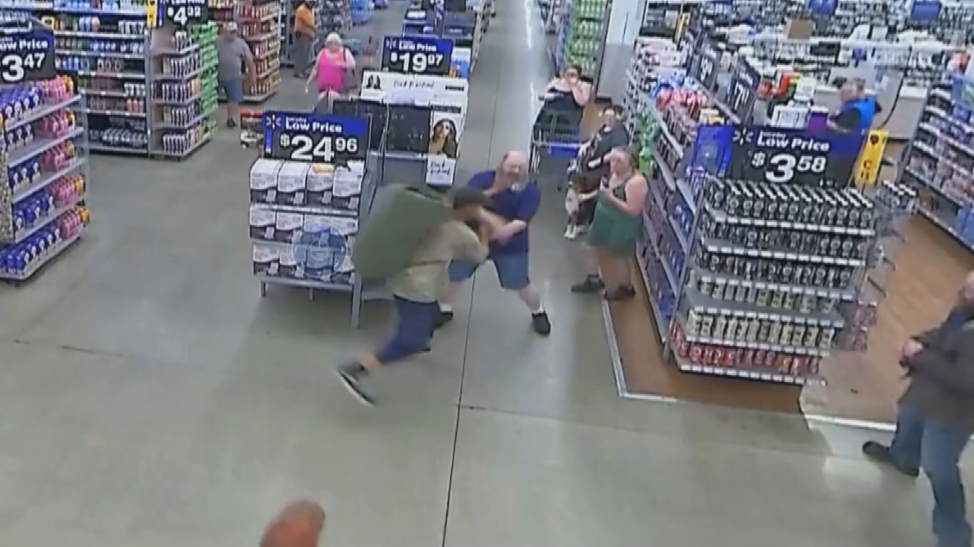 Surveillance video shows chaotic scene at the Traverse City Walmart ...