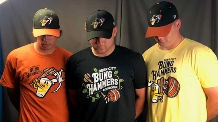 Whitecaps change name to Beer City Bung Hammers for one game | wzzm13.com