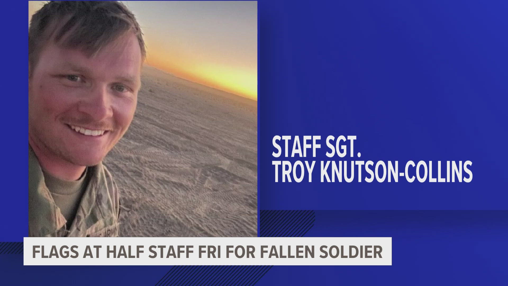 Michigan orders flags lowered to honor fallen U.S. Army Staff Sergeant ...