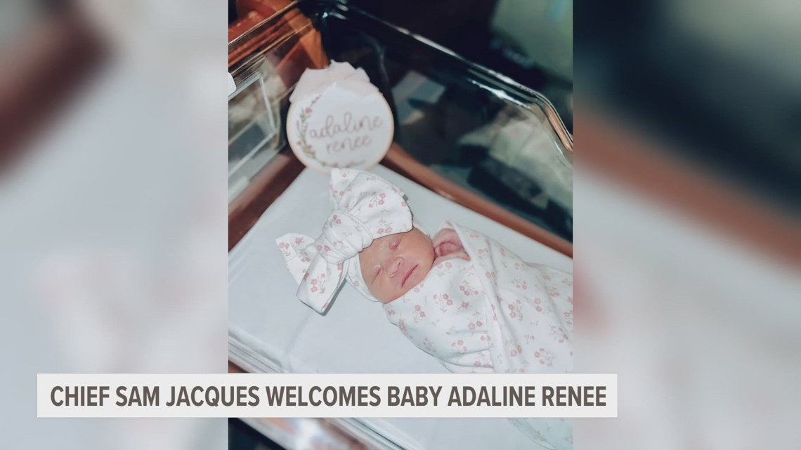 Chief Meteorologist Samantha Jacques welcomes baby Adaline Renee ...