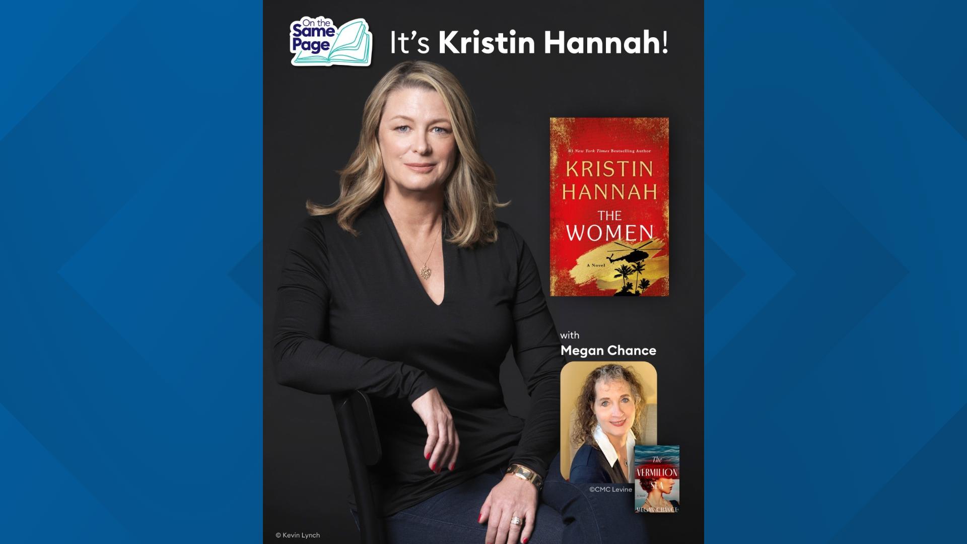 Kent District Library announces Kristin Hannah as next 'On the Same ...
