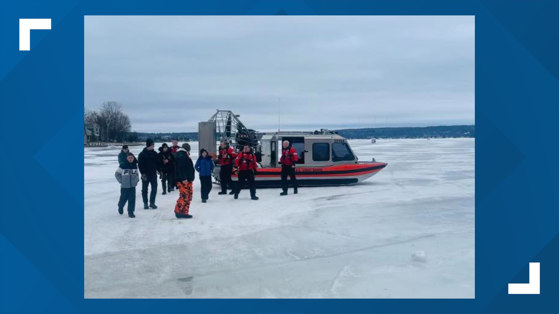 Coast Guard saves 25 people from ice floes in Michigan, Wisconsin ...