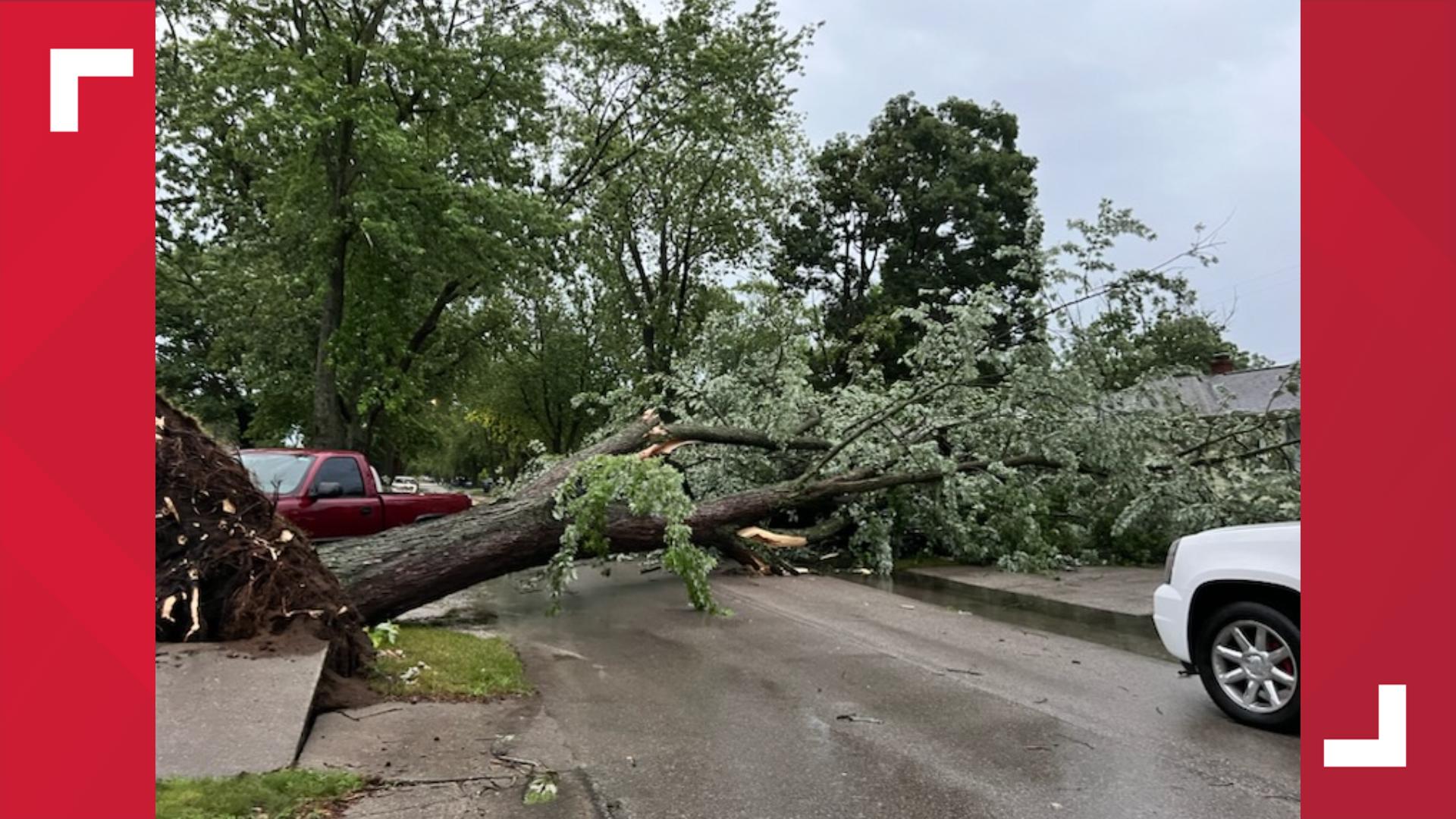 Muskegon County storm damage | Storms cause extensive damage | wzzm13.com