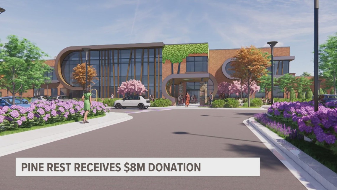 Pine Rest receives $8M donation for pediatric health center | wzzm13.com